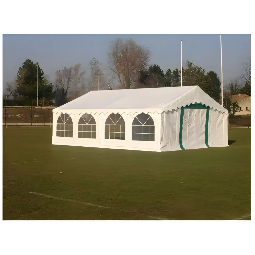 Tente réception 6 x 8 m Super Plein Air 48 m² toit+armature