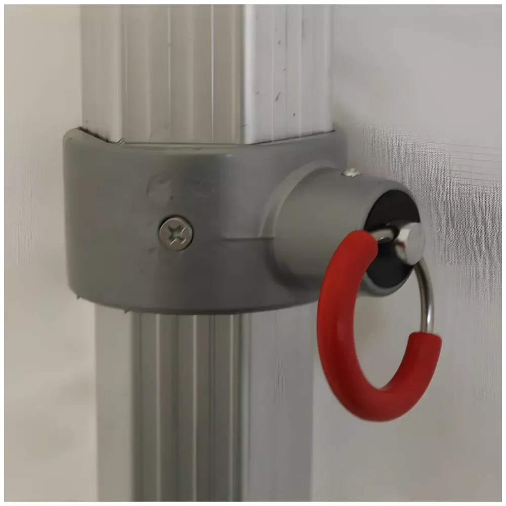 Barnum pro pliant 3 x 3 m avec toit et armature blanc