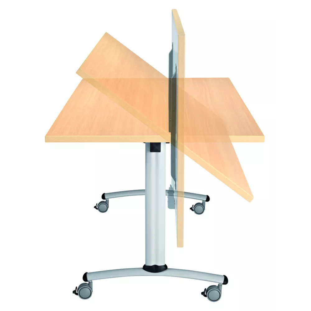 Table BASCULANTE demi-lune – Plateau rabattable fonctionnel et robuste