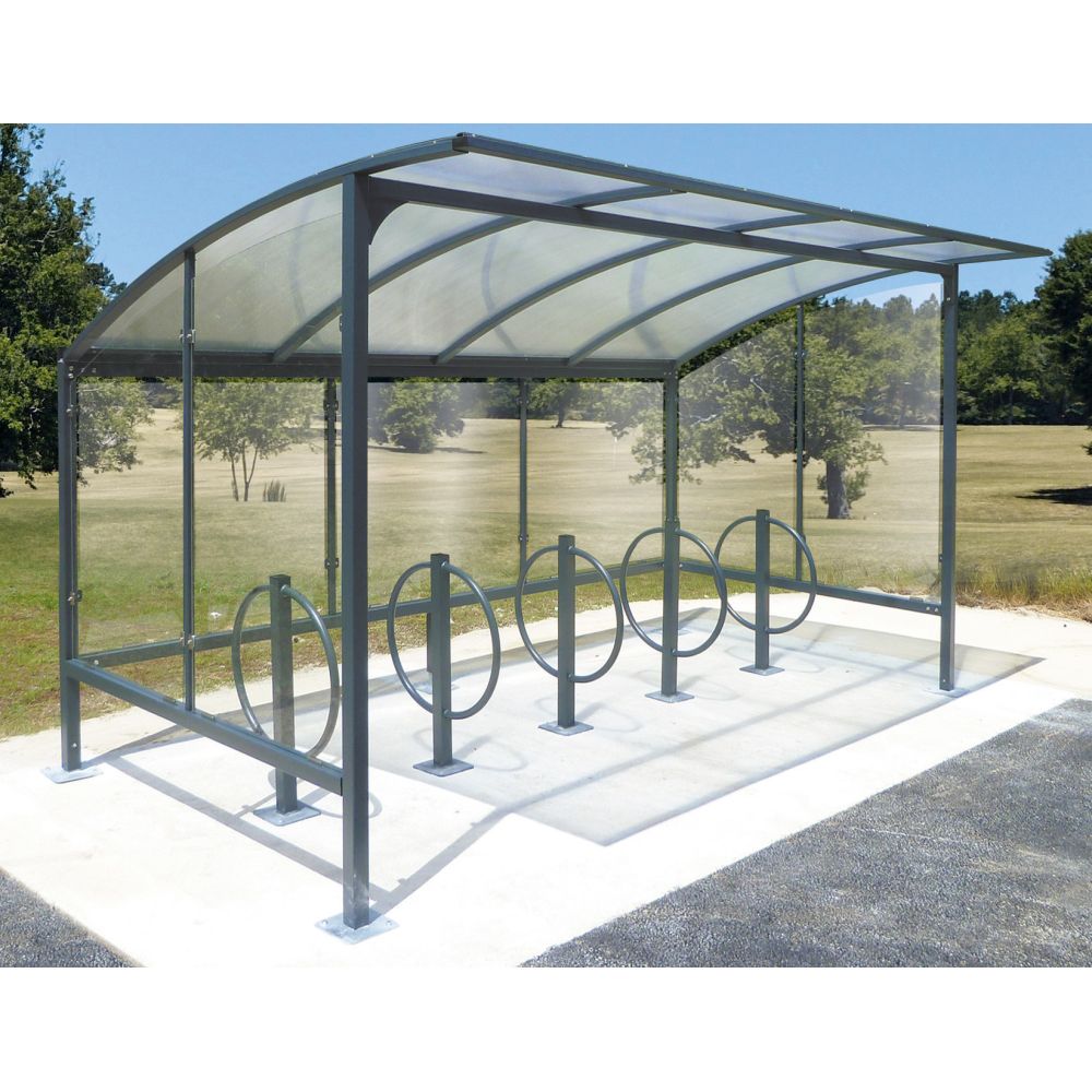 Abri vélo SIENNE: Protection élégante et robuste pour vélos